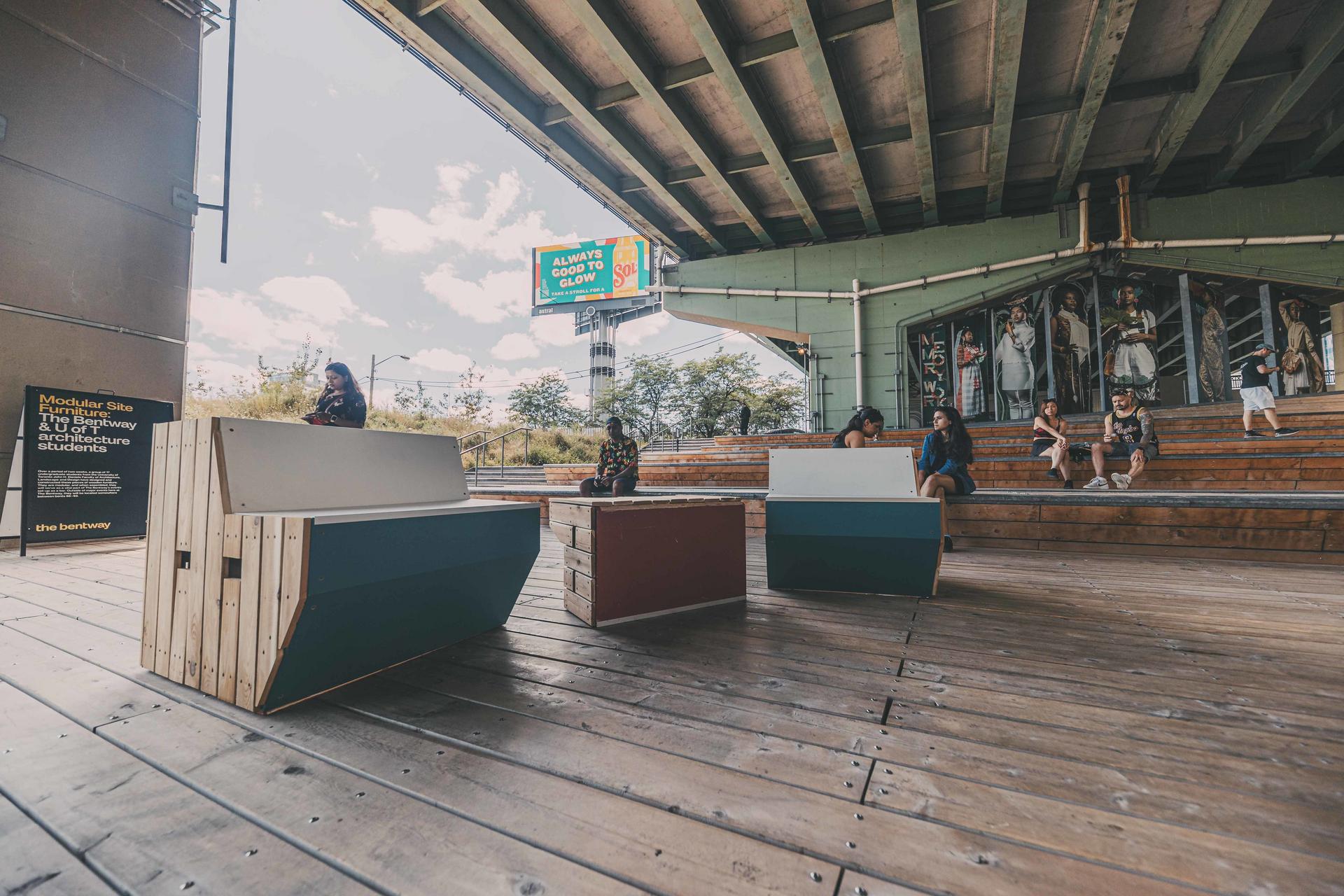 University of Toronto Furniture Build at The Bentway - The Bentway